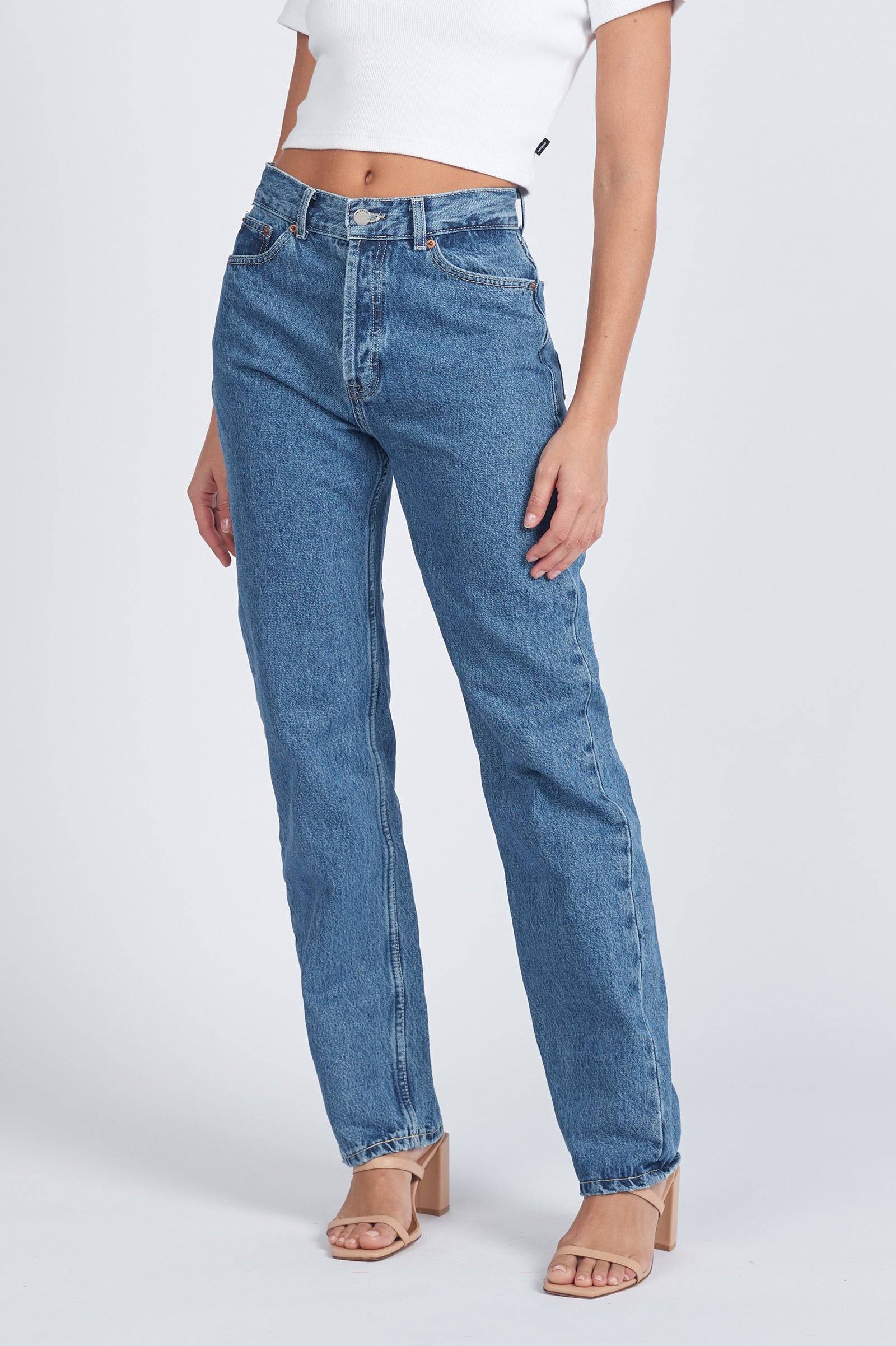 Beth Jeans Blue Jay Mid Retro Dr Denim Jeans Australia Dr Denim beth-jeans-blue-jay-mid-retro-dr-denim-jeans-australia-dr-denim