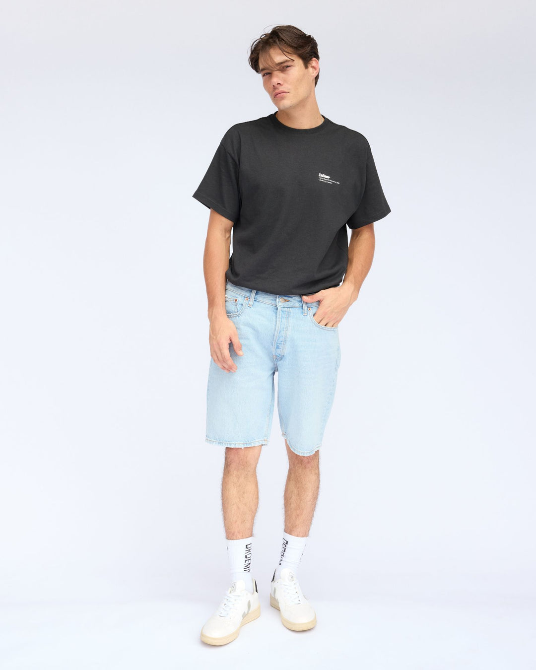 Dash Shorts - Stream Light Worn – Dr Denim Jeans - Australia & NZ