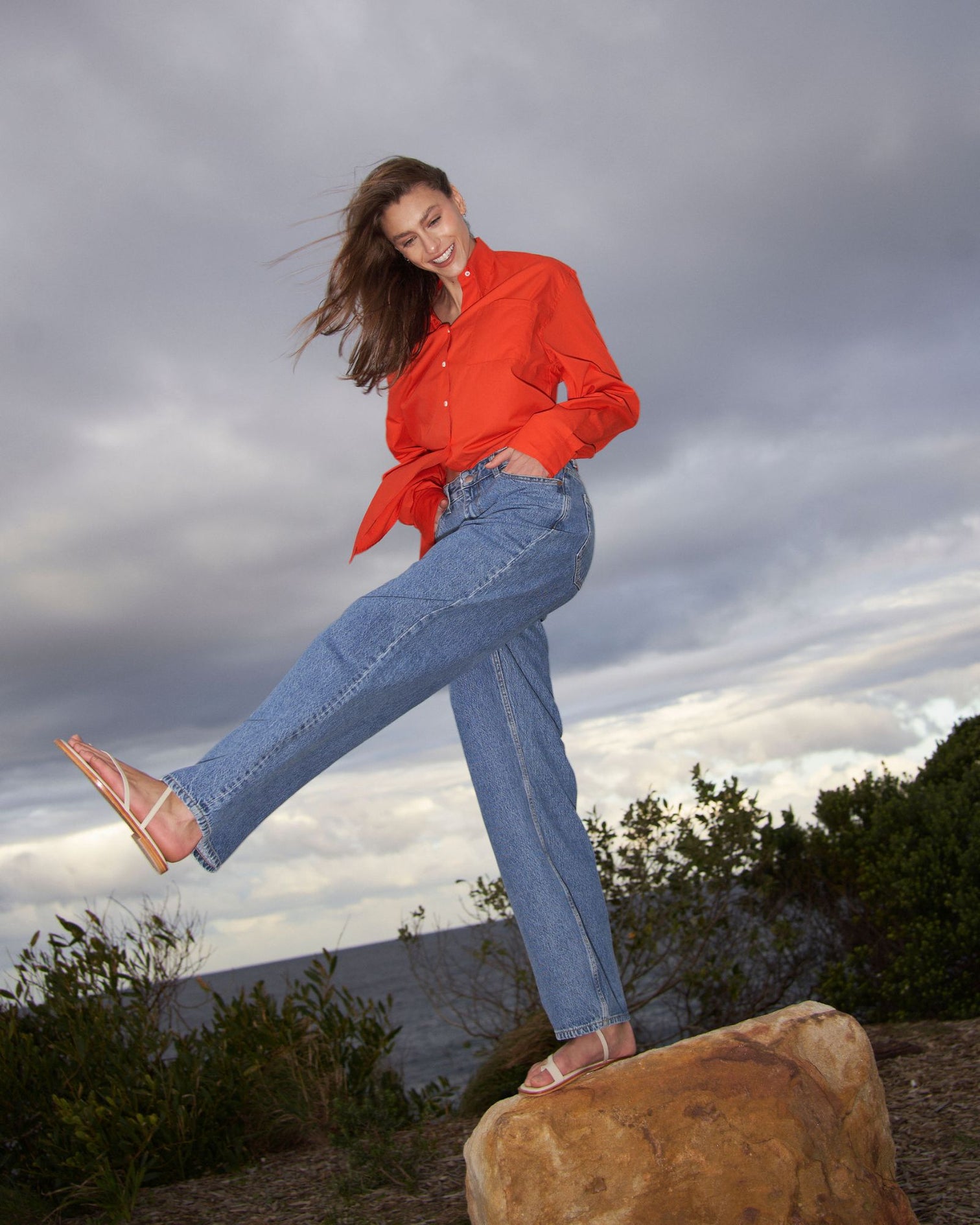 Donna Jeans Stream Sky Retro | Dr Denim Jeans Australia – Dr Denim ...