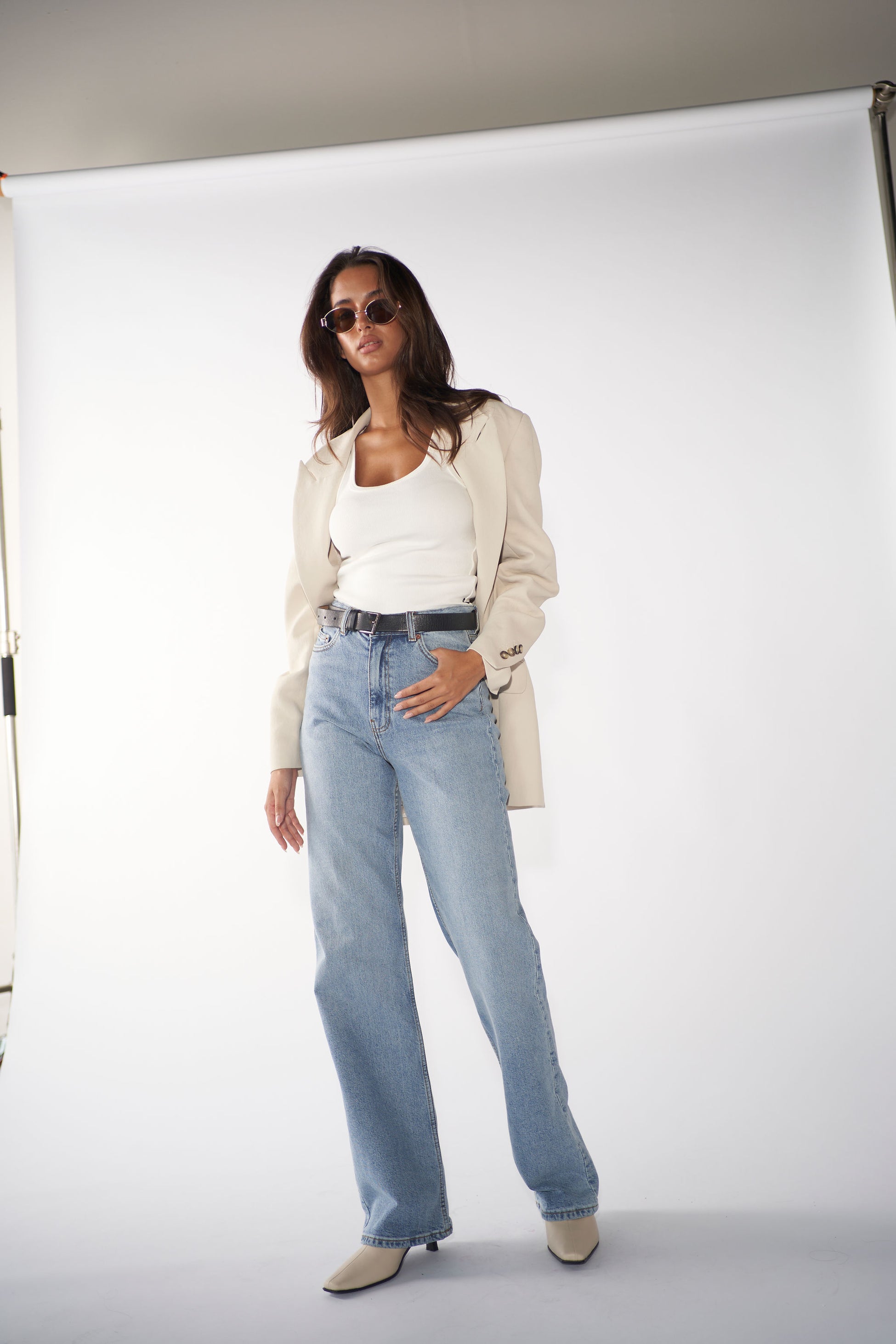 Echo Straight Jeans Bay Blue Jay | Dr Denim Jeans Australia – Dr Denim ...