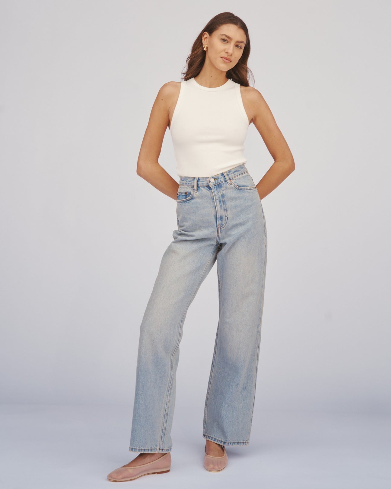 Echo Straight Jeans Petite Canyon Light Vintage | Dr Denim Jeans Australia – Dr Denim Jeans ...