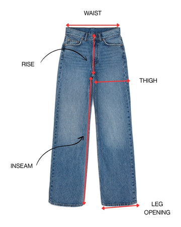 Women's Size Guide – Dr Denim Jeans - Australia & NZ