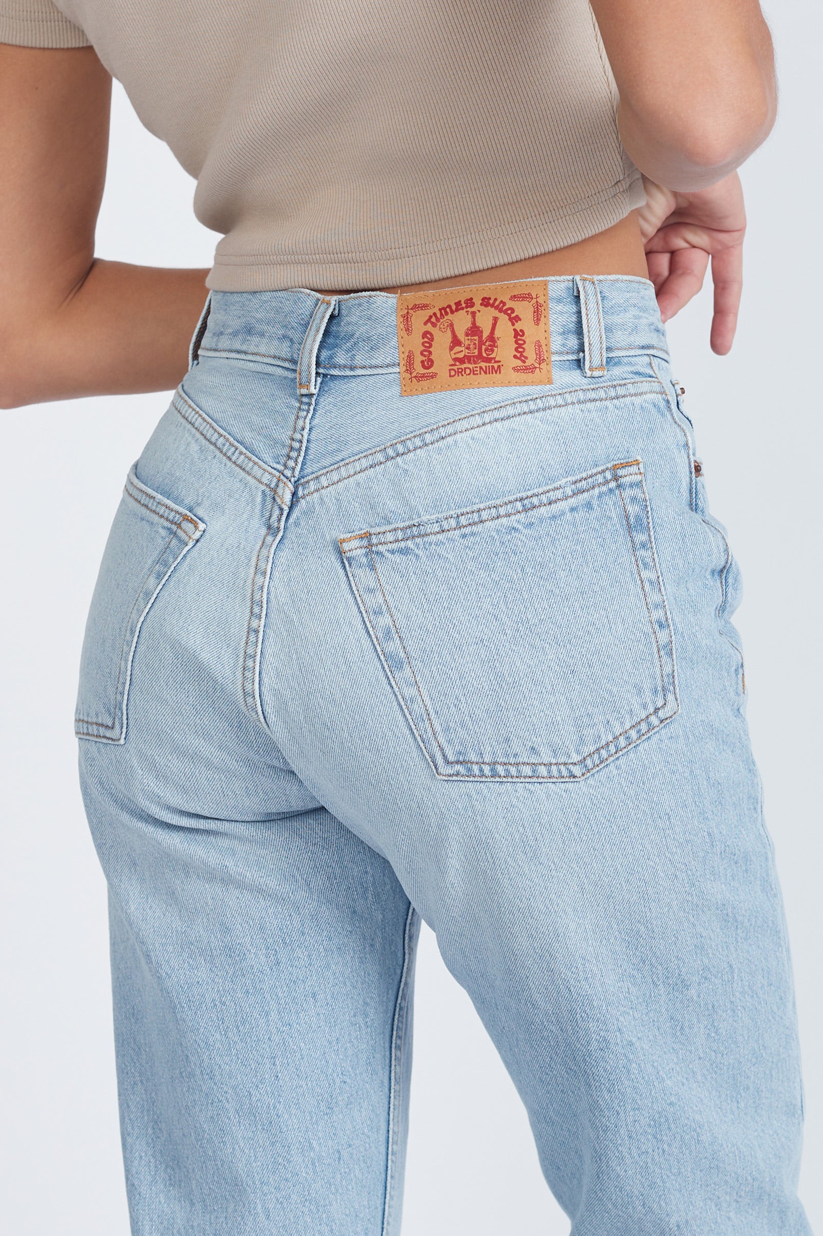 Beth Jeans Light Blue Jay | Dr Denim Jeans Australia – Dr Denim Jeans ...